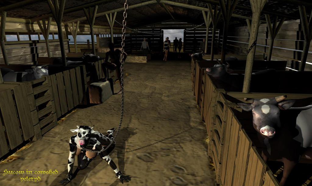 Hucow In Cowshed By Bleuzaille On Deviantart