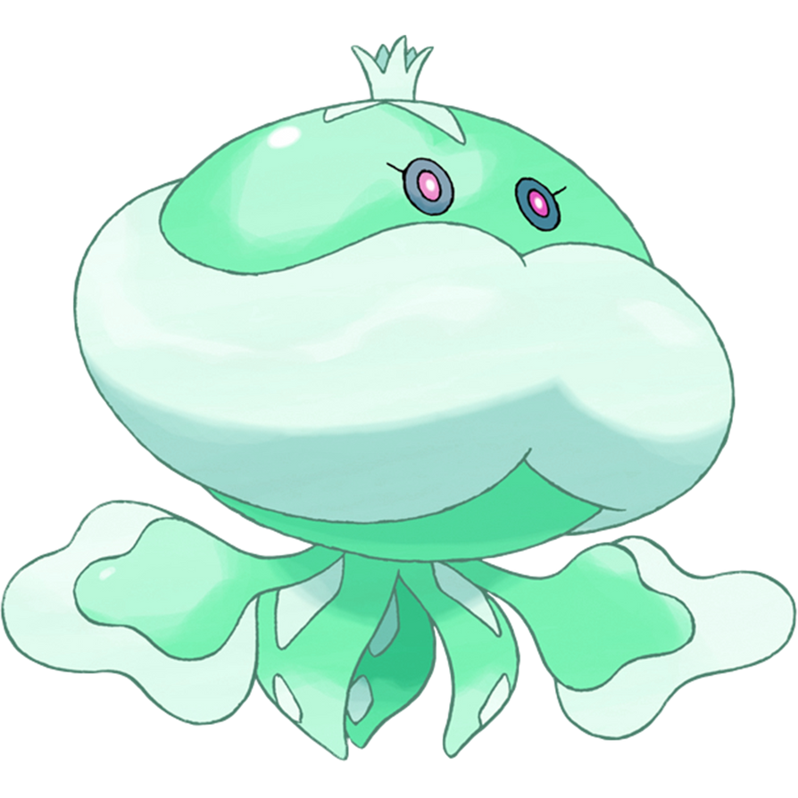 0593 Shiny Jellicent Male By Exoticpoke On Deviantart