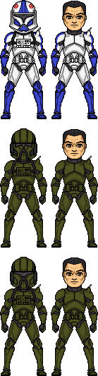 Star Wars Oc Character Clone Pilot Voss By J T H O S 123 On Deviantart