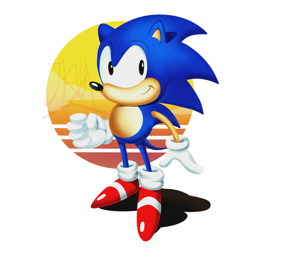 Classic Styled Sonic Akira Watanabe By Jaykay64 On Deviantart