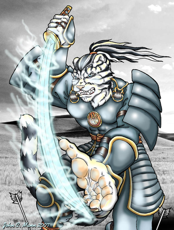 COMMISSION SAMURAI TIGER by Eggplantm on DeviantArt