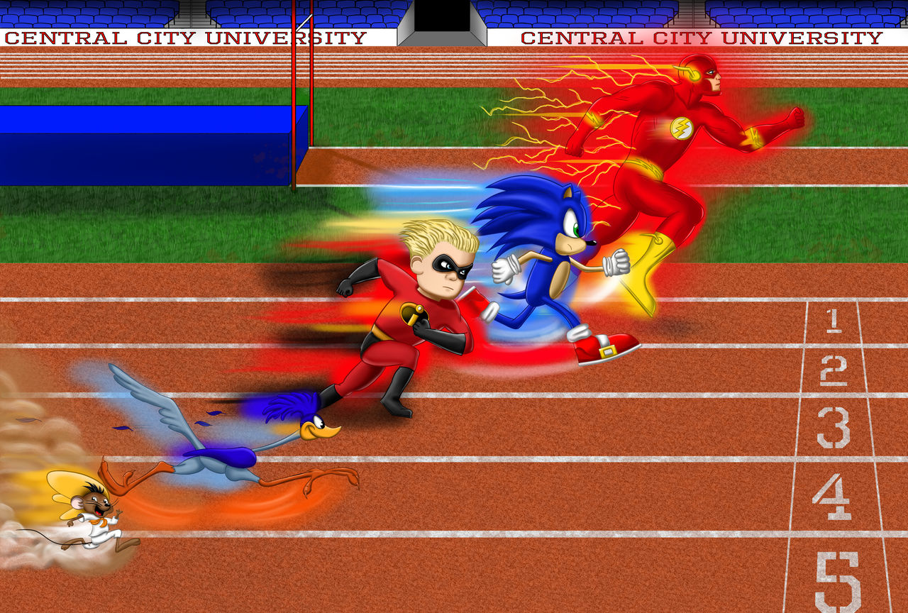 Speedster Showdown By Mattstamey On Deviantart