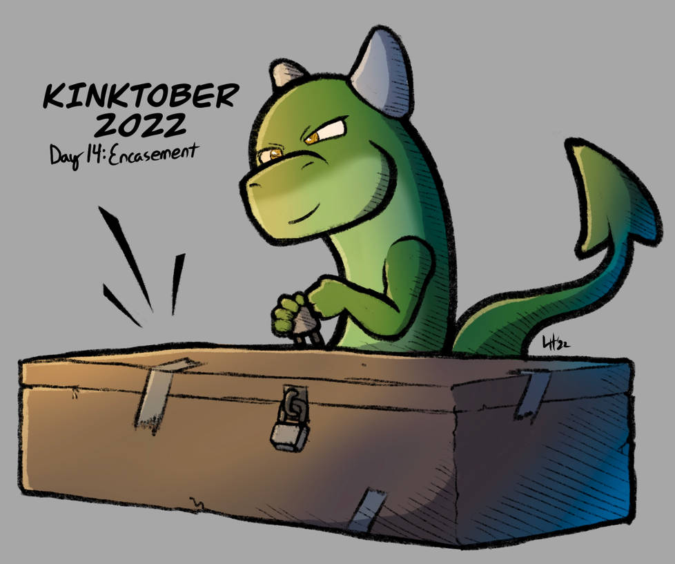 Kinktober 2022: Day 14: Encasement by LexHanley on DeviantArt Kinktober 2022: Day 14: Encasement by LexHanley on DeviantArt