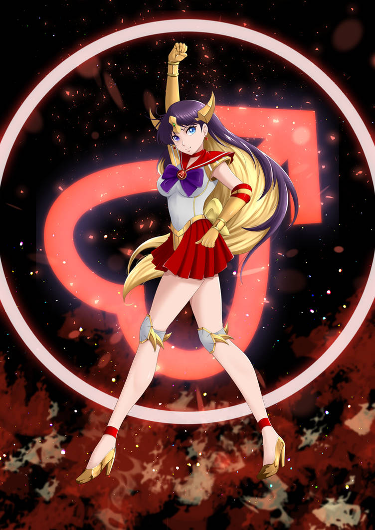 Sailor Mars And Solaris Fusion By Dragomaster767 On Deviantart