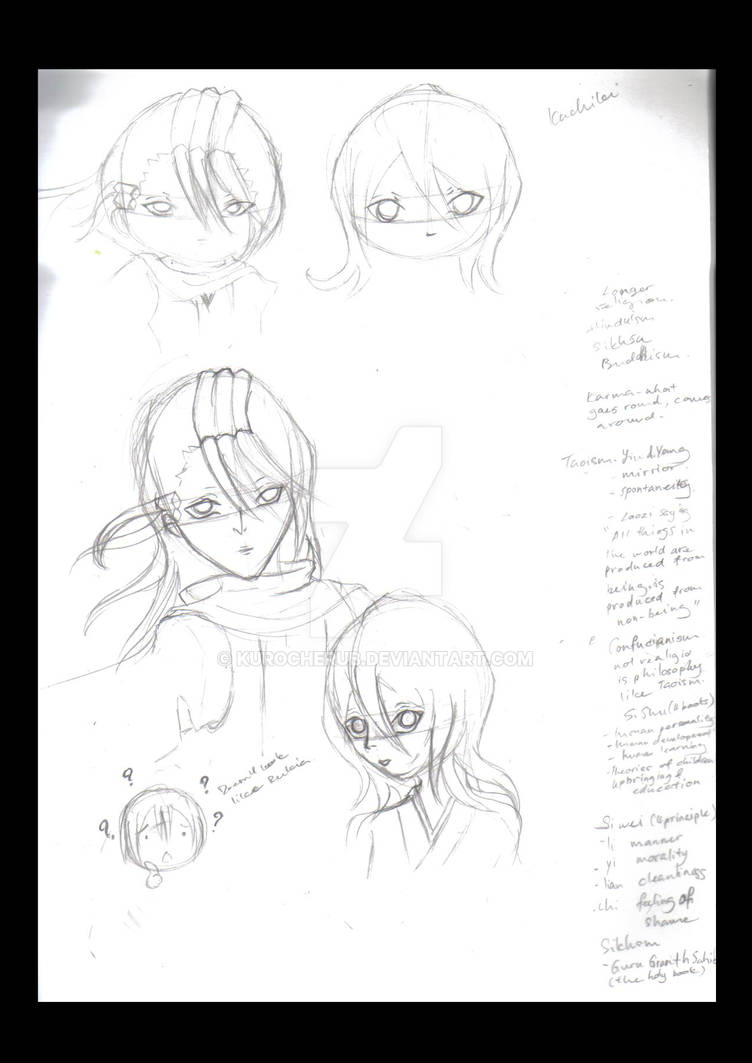Bleach Doodles By Kurocherub On Deviantart