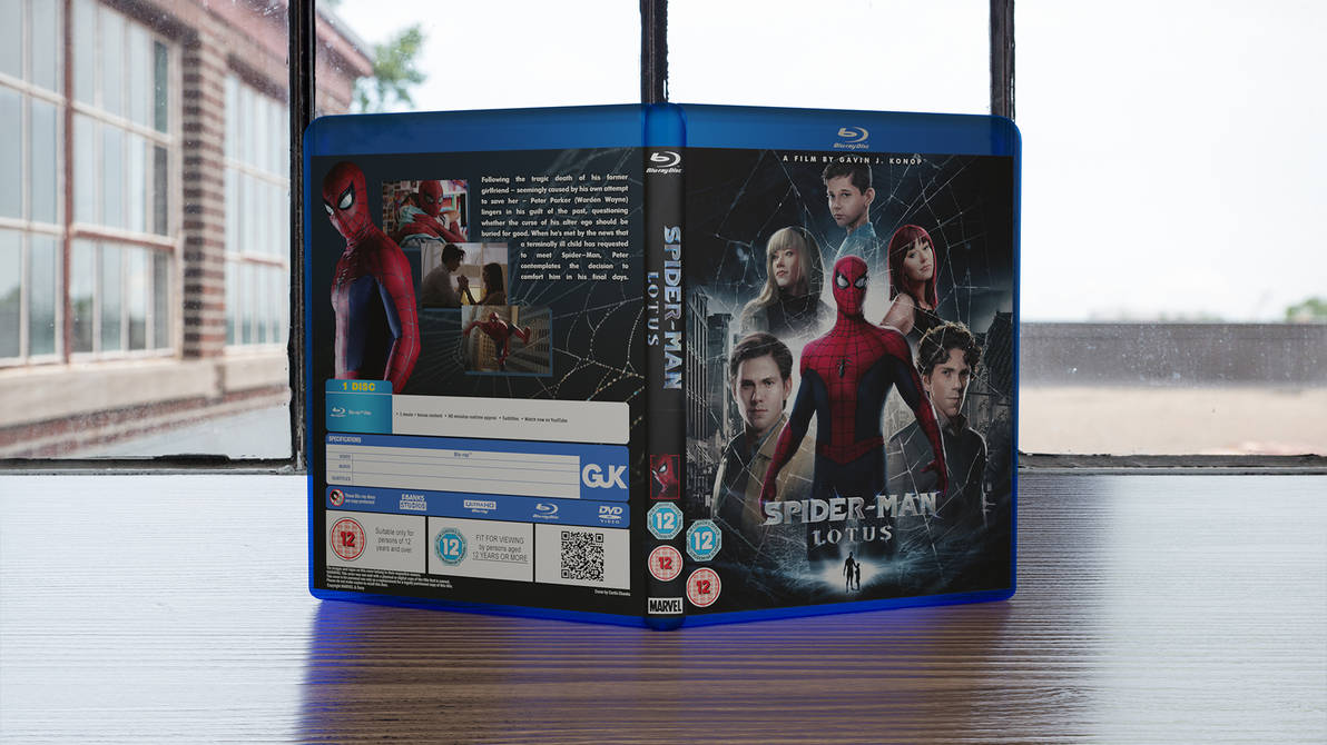 Spider Man Lotus Custom Blu Ray Cover By Fruitshootman On Deviantart