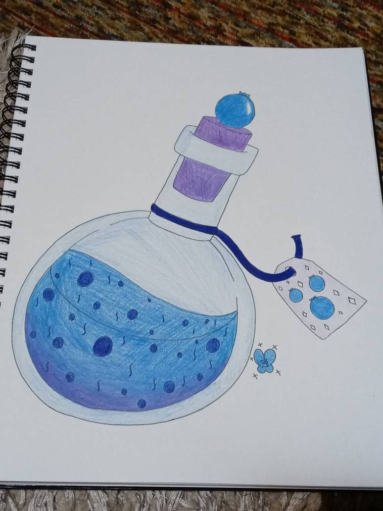 Sparkles Blueberry Transformation Potion By Thesparklebutterfly On Deviantart