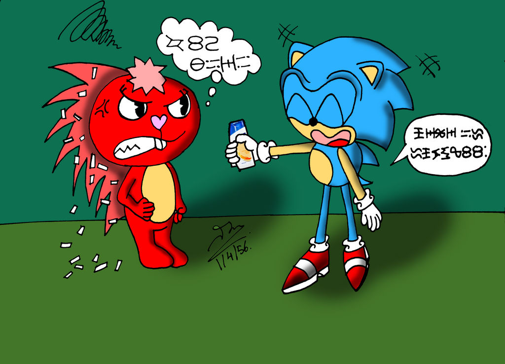 210 Flaky And Csonic By Djsmp On Deviantart