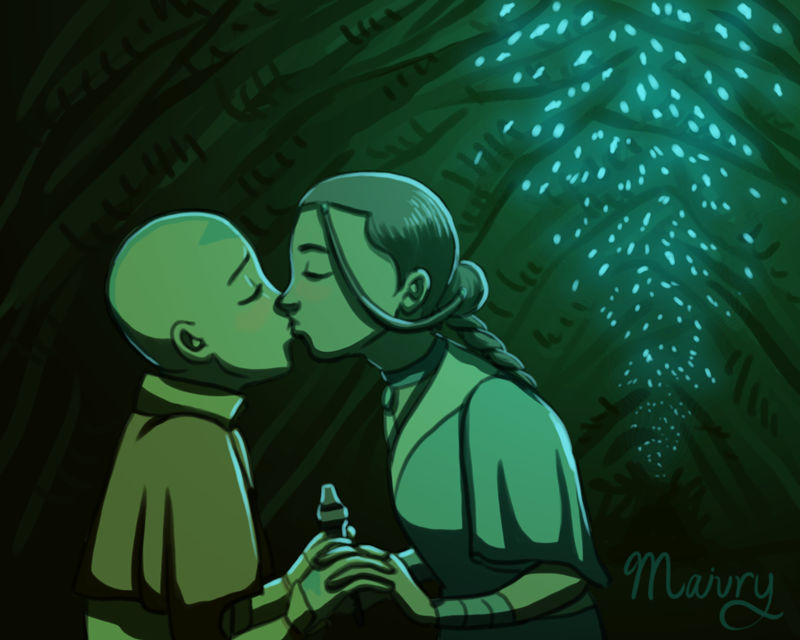 Kataang Week Cave Of Two Lovers By Maivry On Deviantart