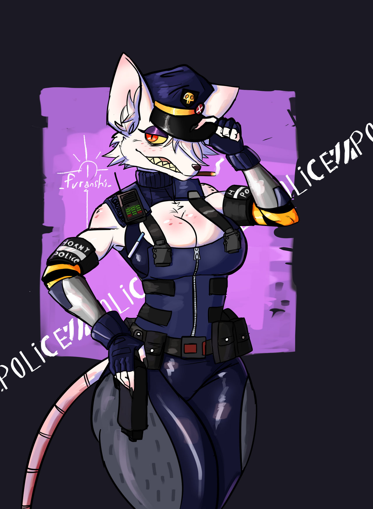 Officer Flint By Fur4nshi On Deviantart