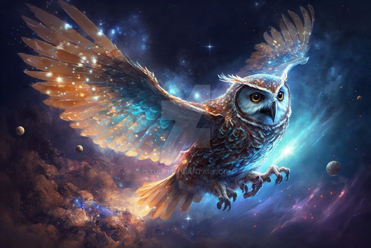 Astral Owl By Stulti On Deviantart