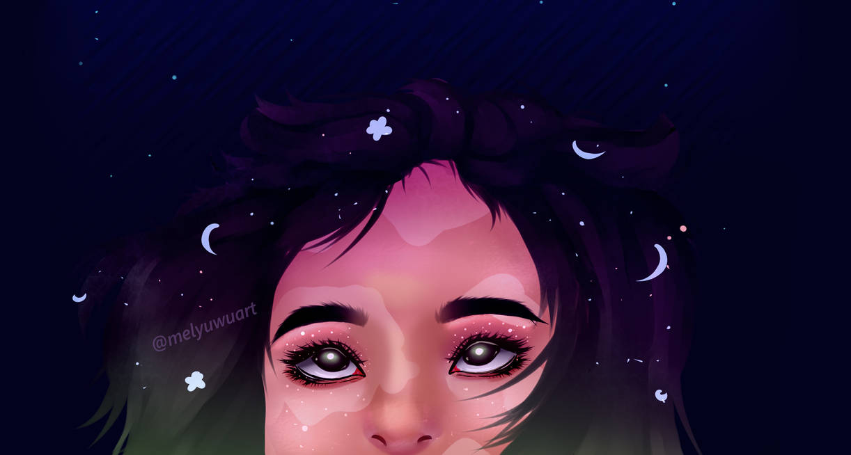 Starry Night Original Art By Rosadomelissa On Deviantart
