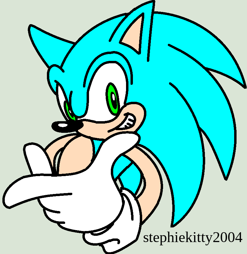 Sonic Adventure Sonic Jr By Stephiekitty2004 On Deviantart