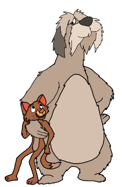 Colonel And Sergeant Tibbs As Baloo And Mowgli By Twoodland1994 On