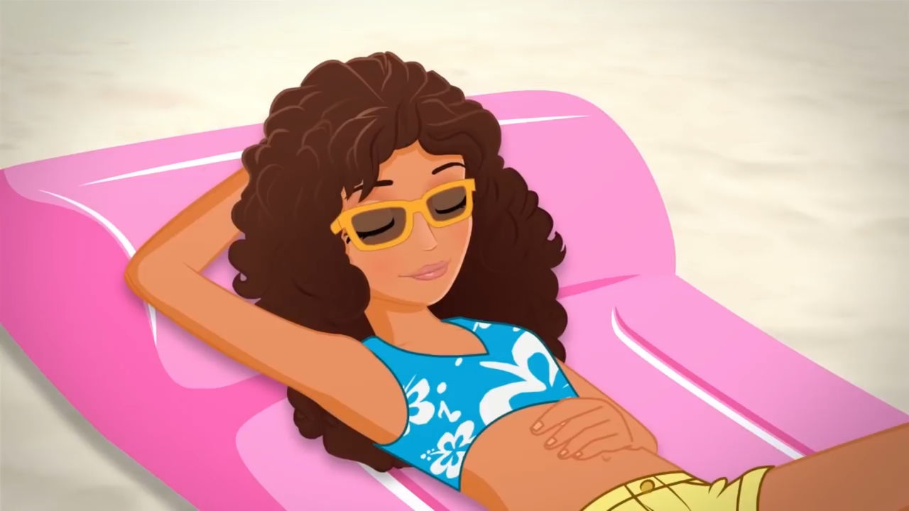 Andrea Sunbathing In Her Bathing Suit By Thebellycollector On Deviantart