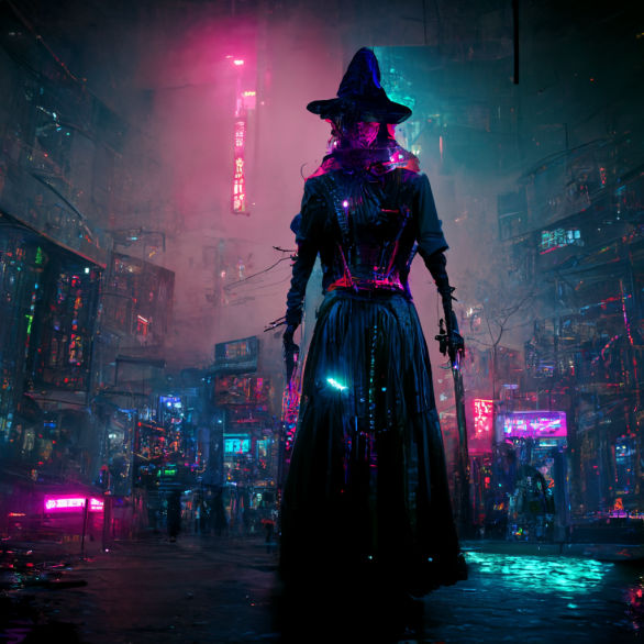 Cyberpunk 2077 Witch by ecstx on DeviantArt Cyberpunk 2077 Witch by ecstx on DeviantArt