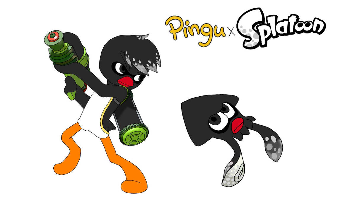 Pingu X Splatoon By Nashiothepenguin On Deviantart