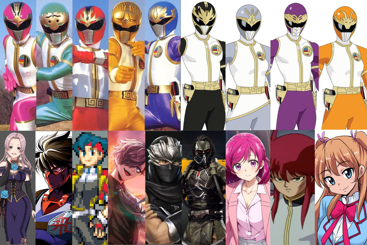 Power Rangers Thunder Squadron by Manie1234 on DeviantArt Power Rangers Thunder Squadron by Manie1234 on DeviantArt