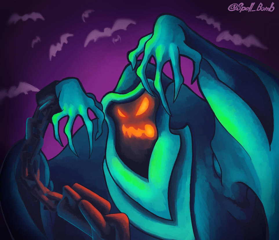 Scooby Doo Green Ghost By Spellbomb On Deviantart
