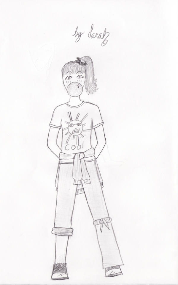 Bubble Gum Girl By Indiantiger On Deviantart