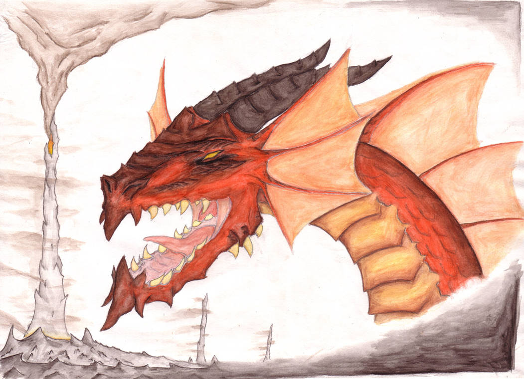 The Red Dragon by BeholderKin on DeviantArt