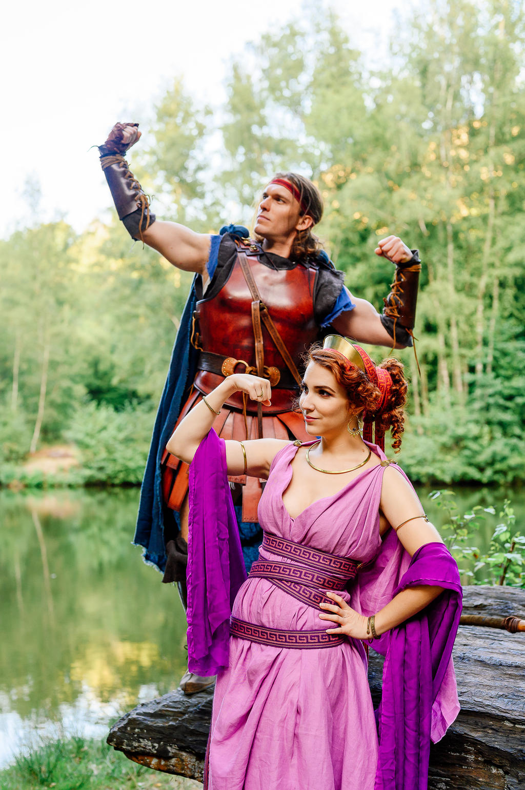 Hercules And Megara Greek Heroes Disney Cosplay By Carancerth On
