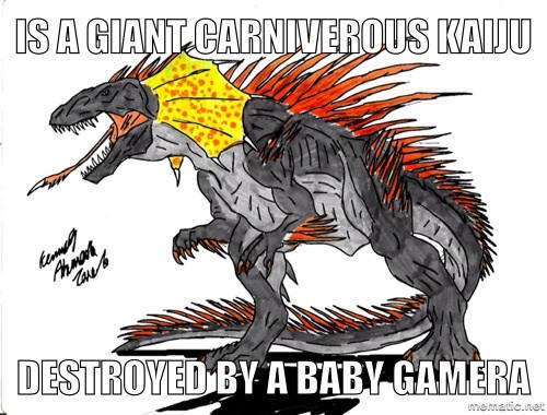 Zedus Is A Cool But Single Minded Gamera Villain By Goji1327 On Deviantart