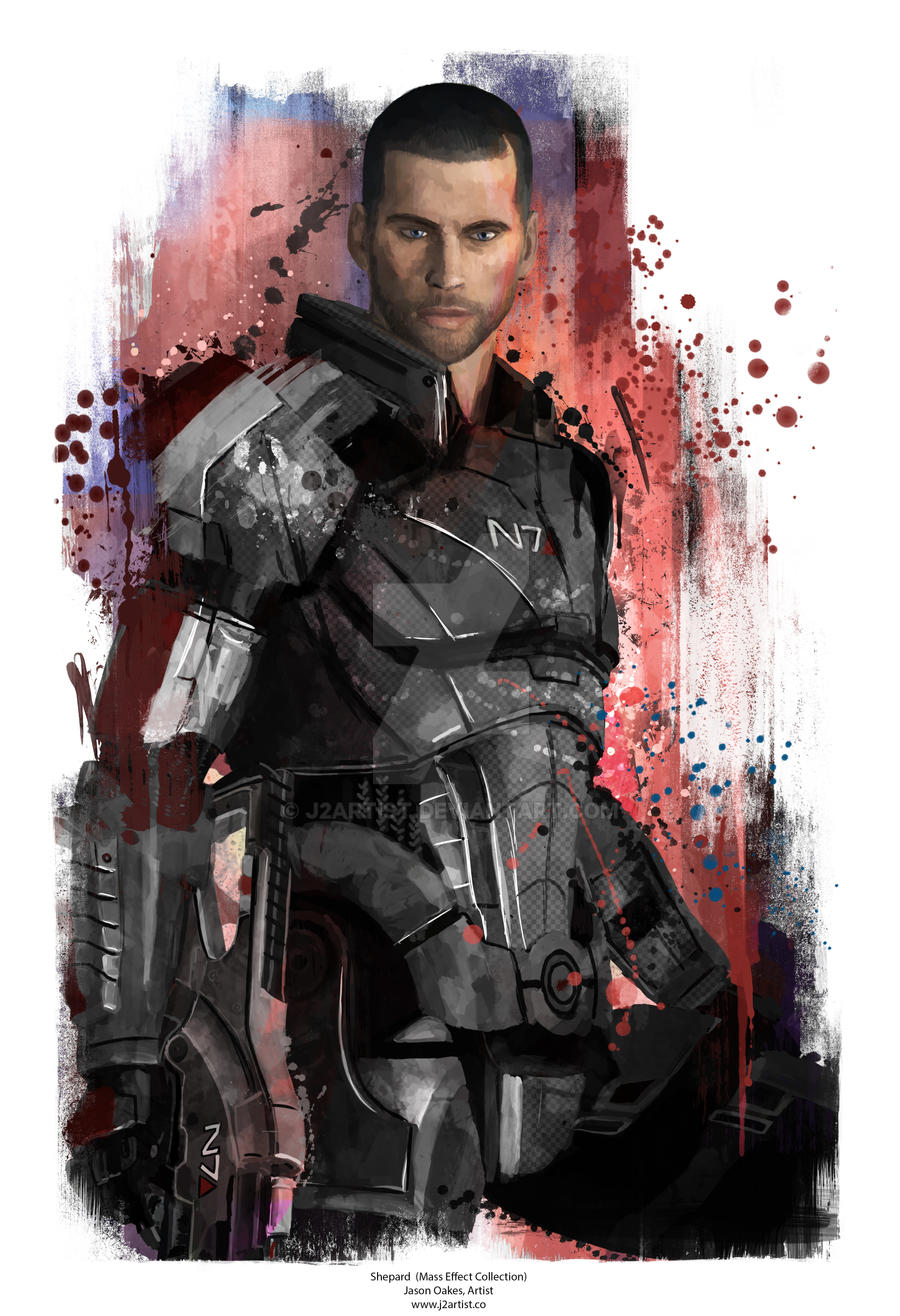 Male Shepard By J2artist On Deviantart