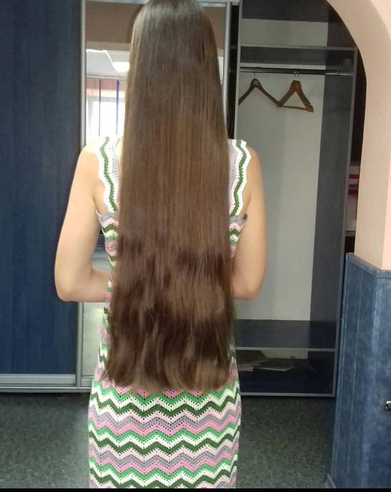 Brunette With Stunning Butt Length Hair By Kronos4u On Deviantart