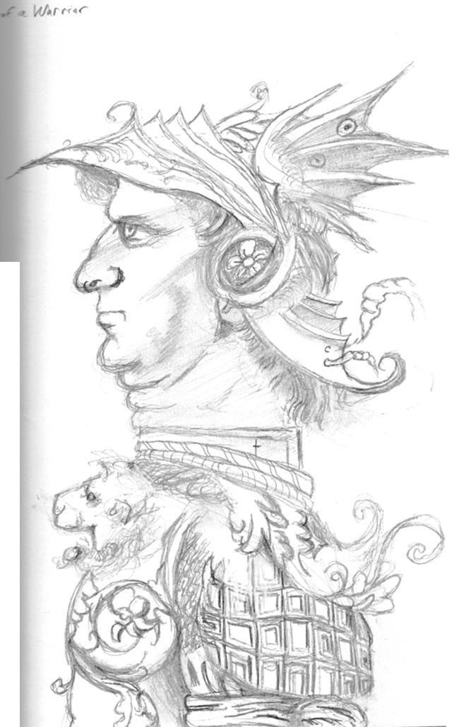 Profile of a Warrior by LikeWeeds on DeviantArt