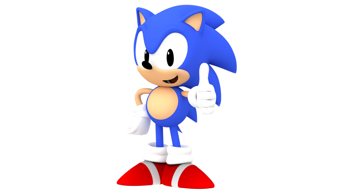 Classic Sonic Pose By Pho3nixsfm On Deviantart