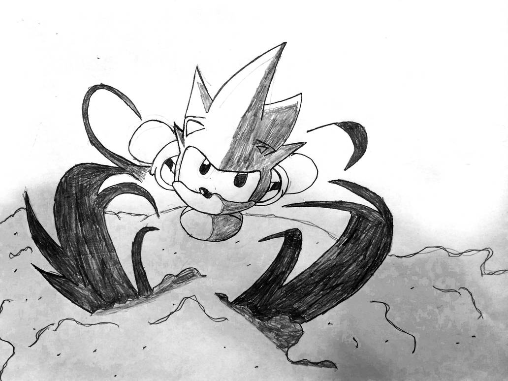 Sonic Sketch 3 By Hexxitekkit On Deviantart