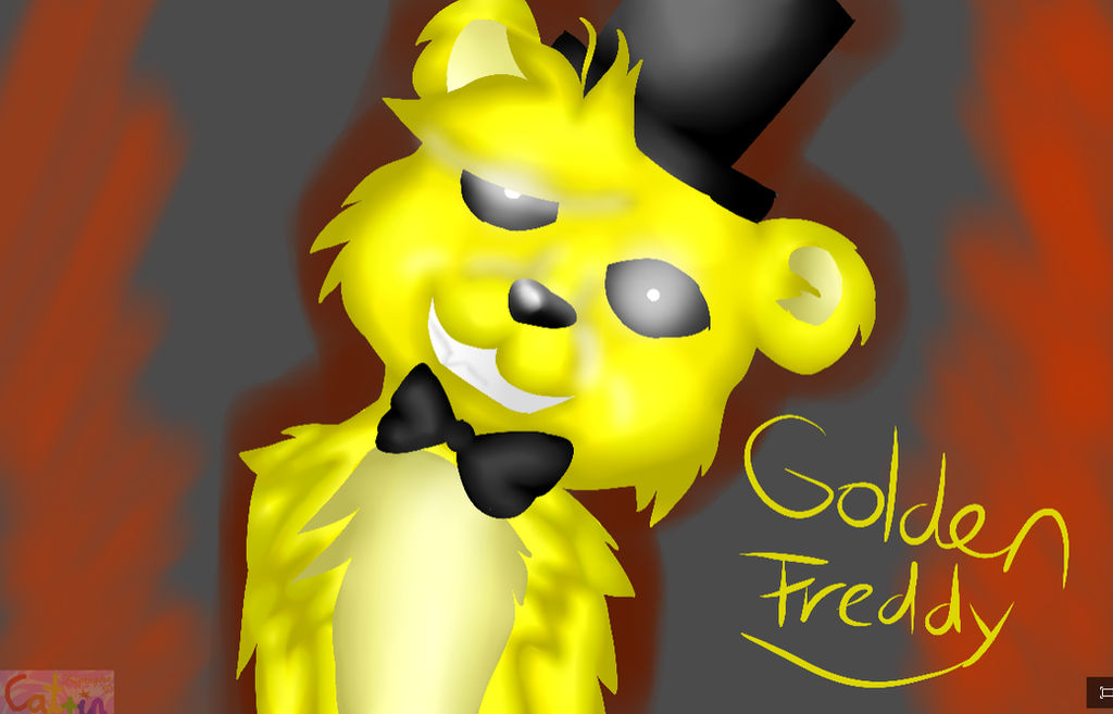 Furry Fnaf 5 Golden Freddy By Eighteas On Deviantart