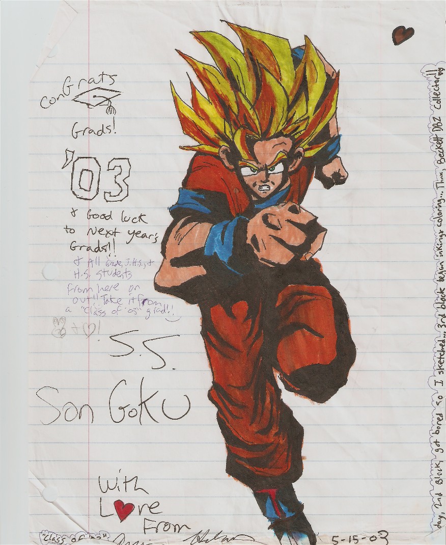 Goku Dashing Towards You by Hagane85 on DeviantArt