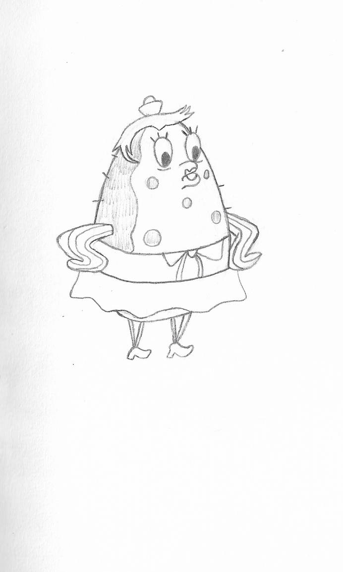 Drawing Of Mrs Puff By Mcartw On Deviantart