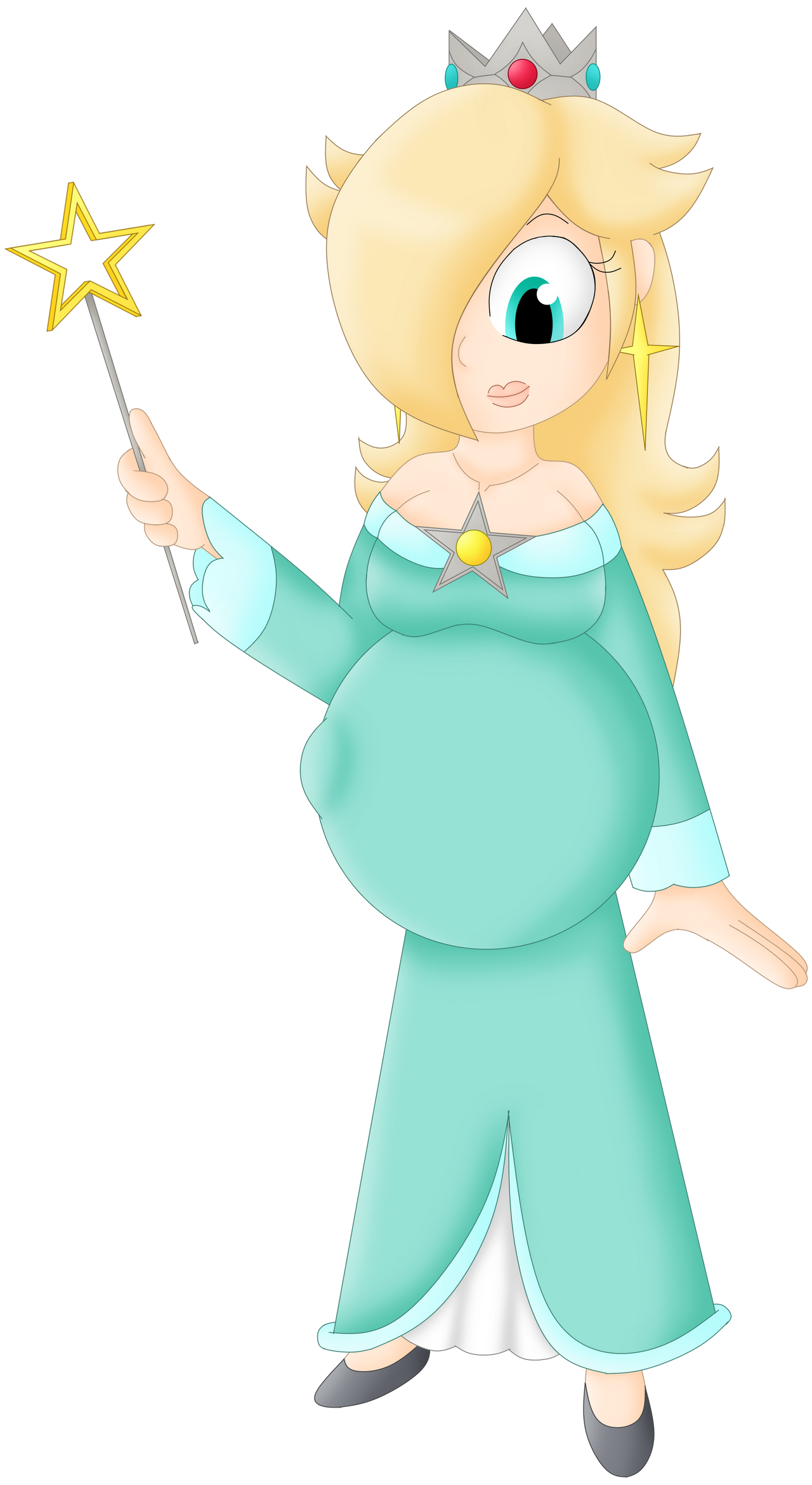 Pregnant Rosalina By Voretoons On Deviantart