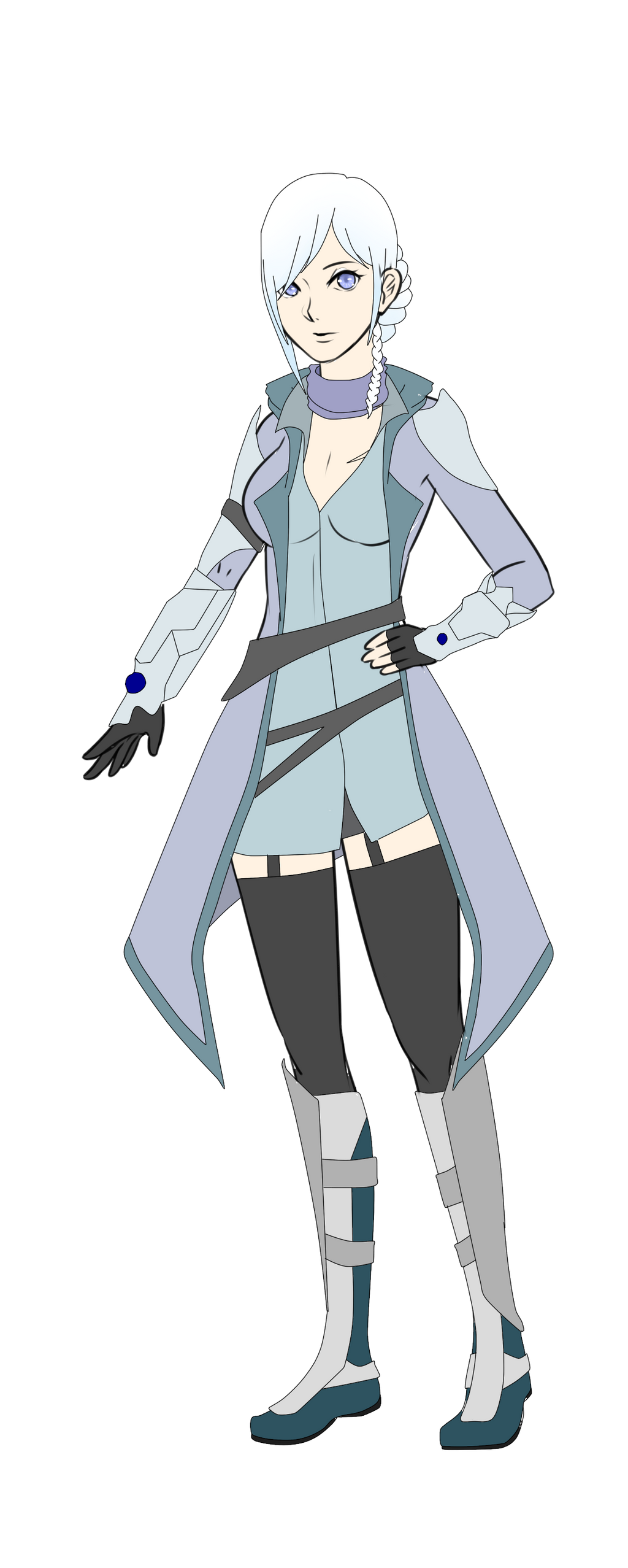 Rwby Oc Wip 2 By Azulann On Deviantart