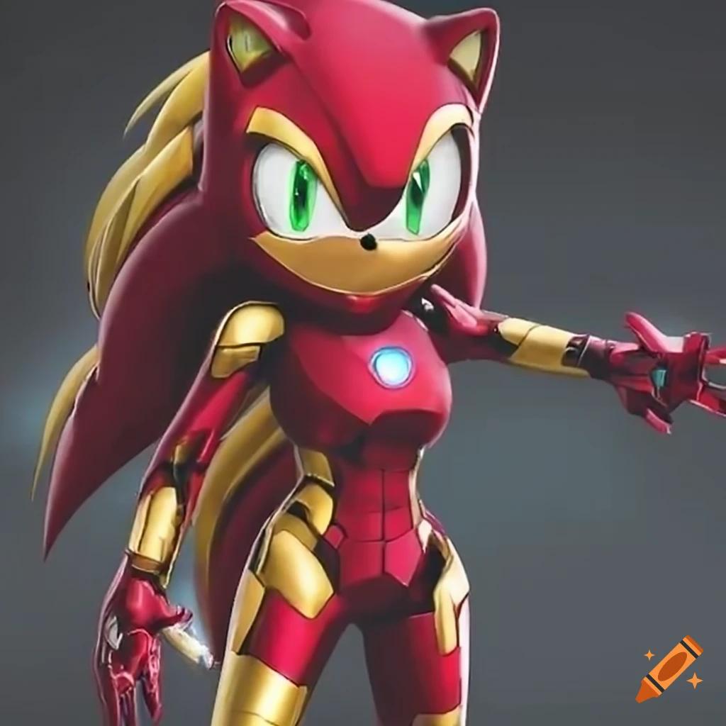 Iron Sonic Female By Sonicketchum123 On Deviantart