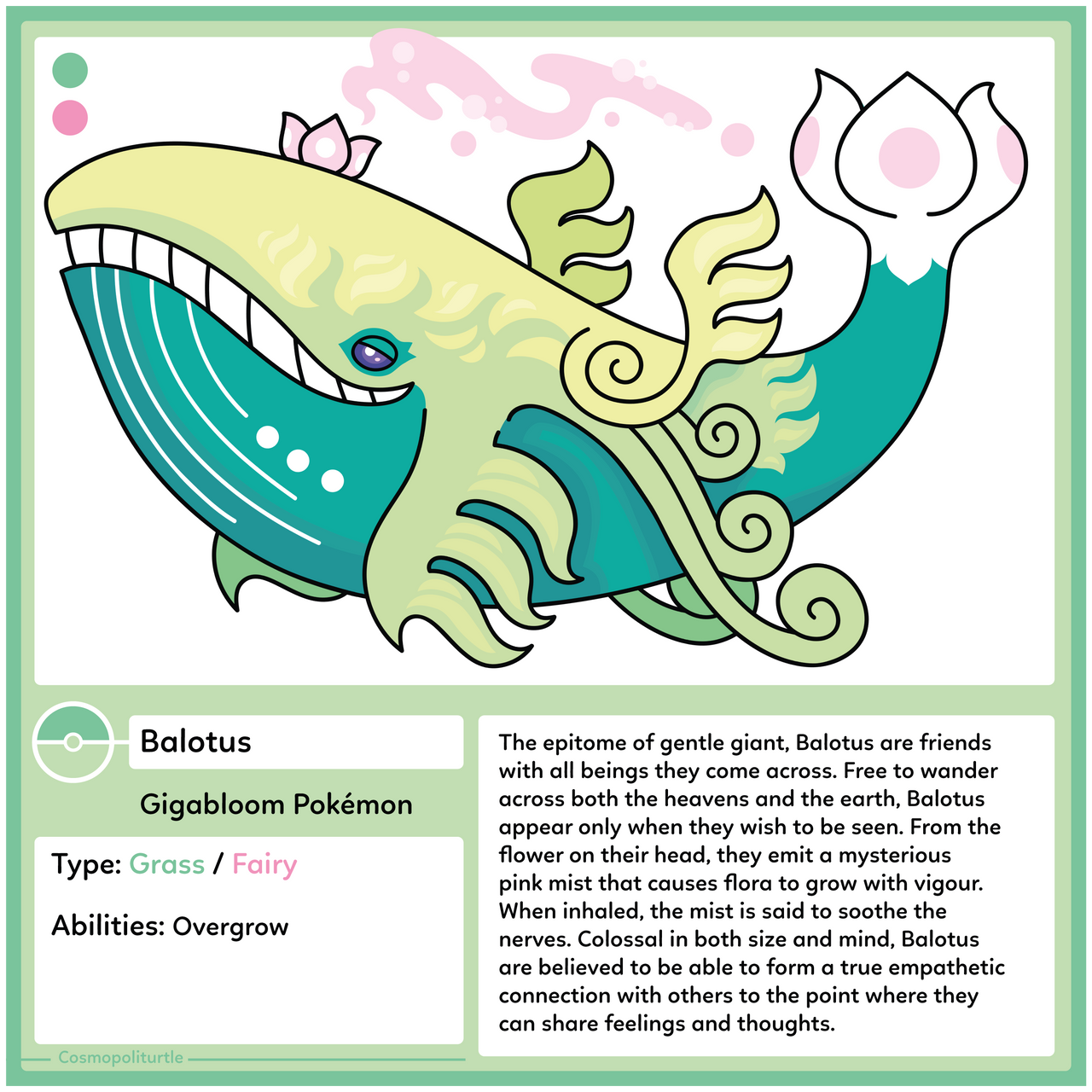 Fakemon 101 Fabaleen Grass Type Starter By Cosmopoliturtle On Deviantart