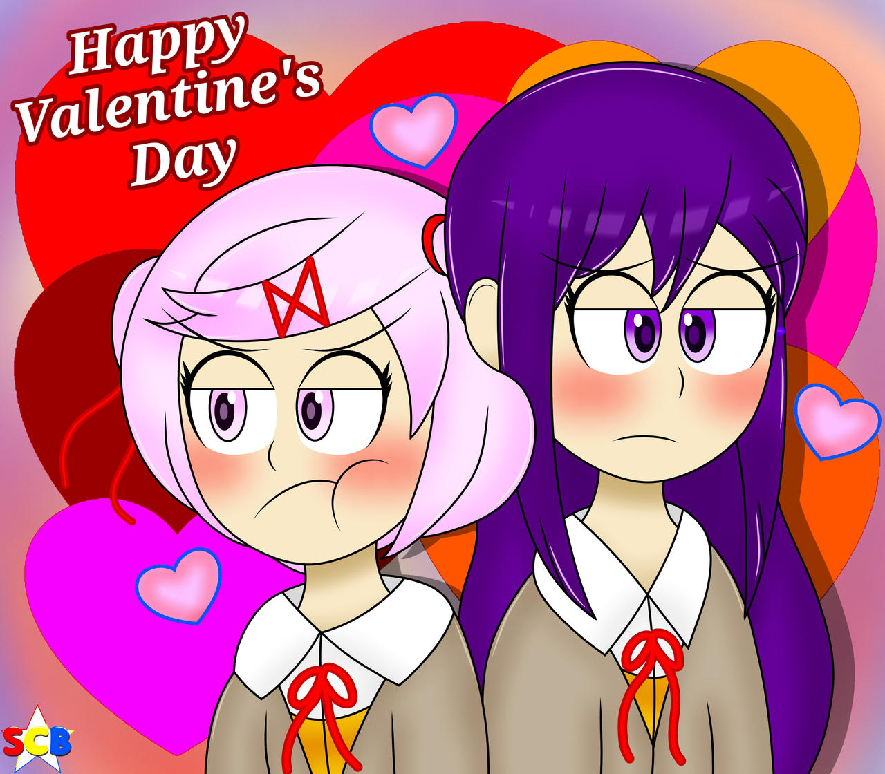Natsuki X Yuri By Superchrisplus On Deviantart