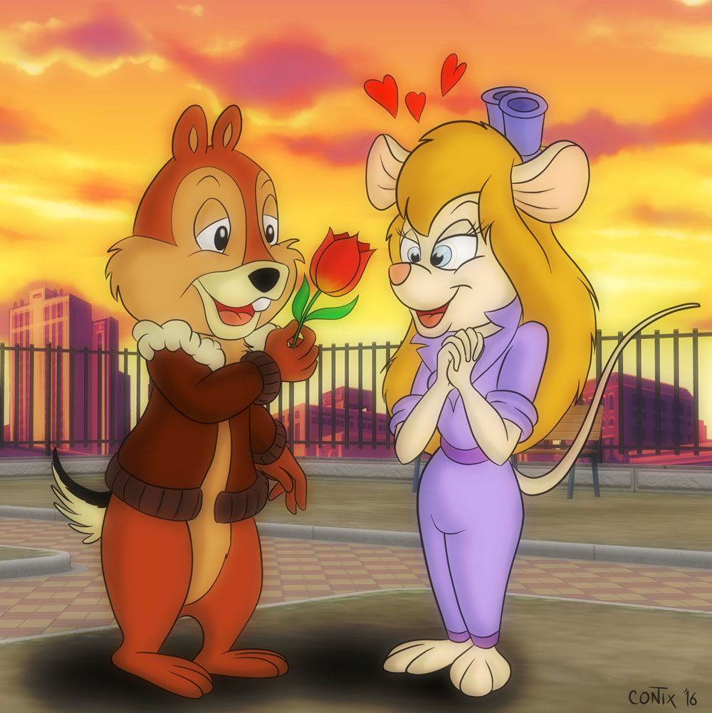 Chip And Gadget By Contix On Deviantart