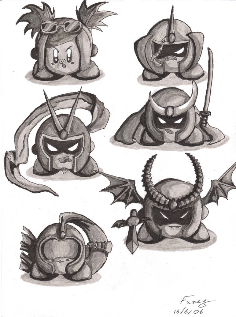 Viewtiful Kirby-ness by fuzzalot on DeviantArt