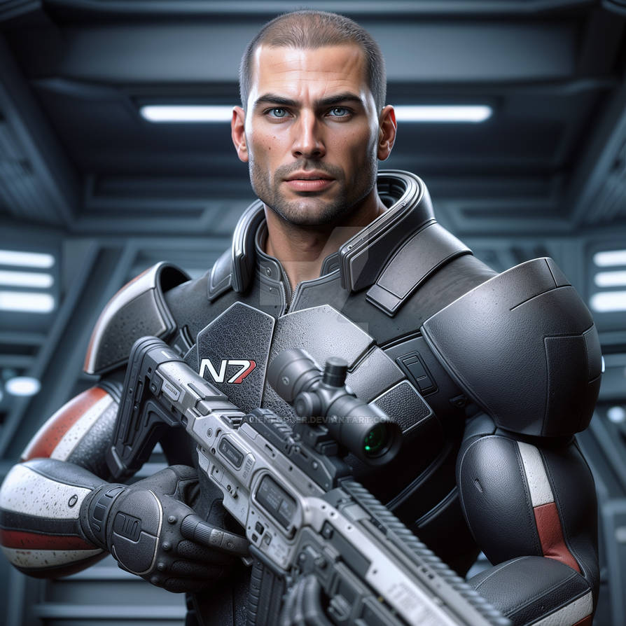 Mass Effect Commander Shepard 2 By Alienfodder On Deviantart