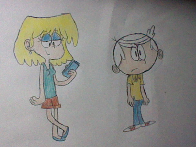 The Loud House Lori Loud And Lincoln Loud By Doraemonfan2016 On Deviantart