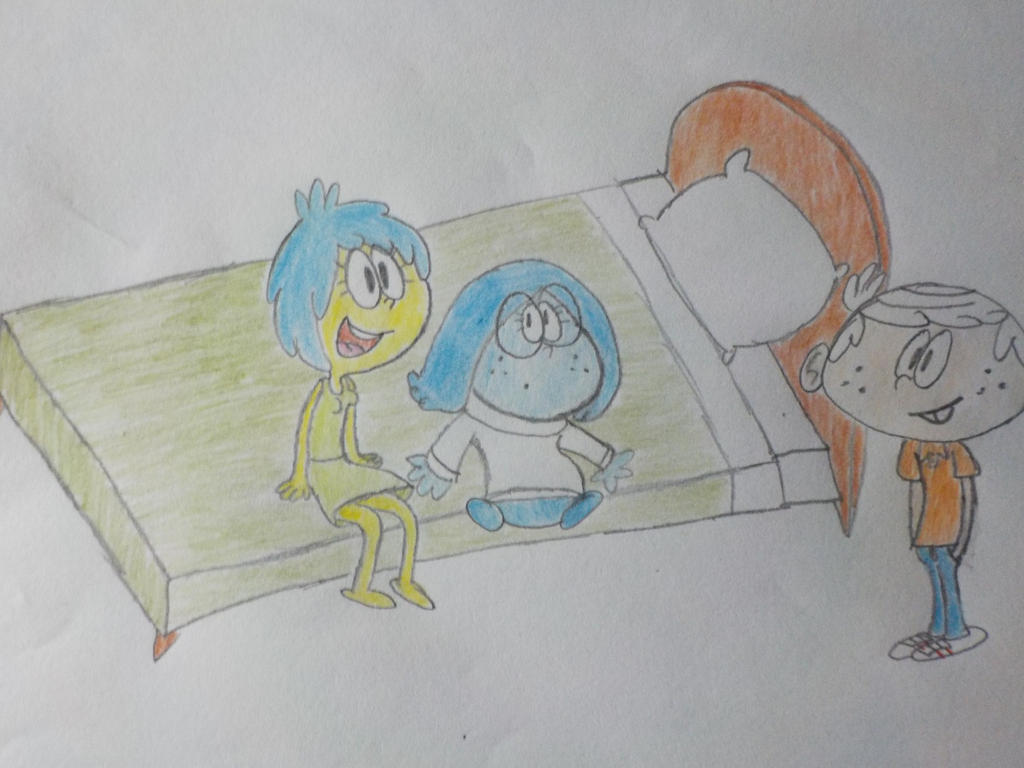 Lincoln Loud Meets Joy And Sadness By Doraemonfan2016 On Deviantart
