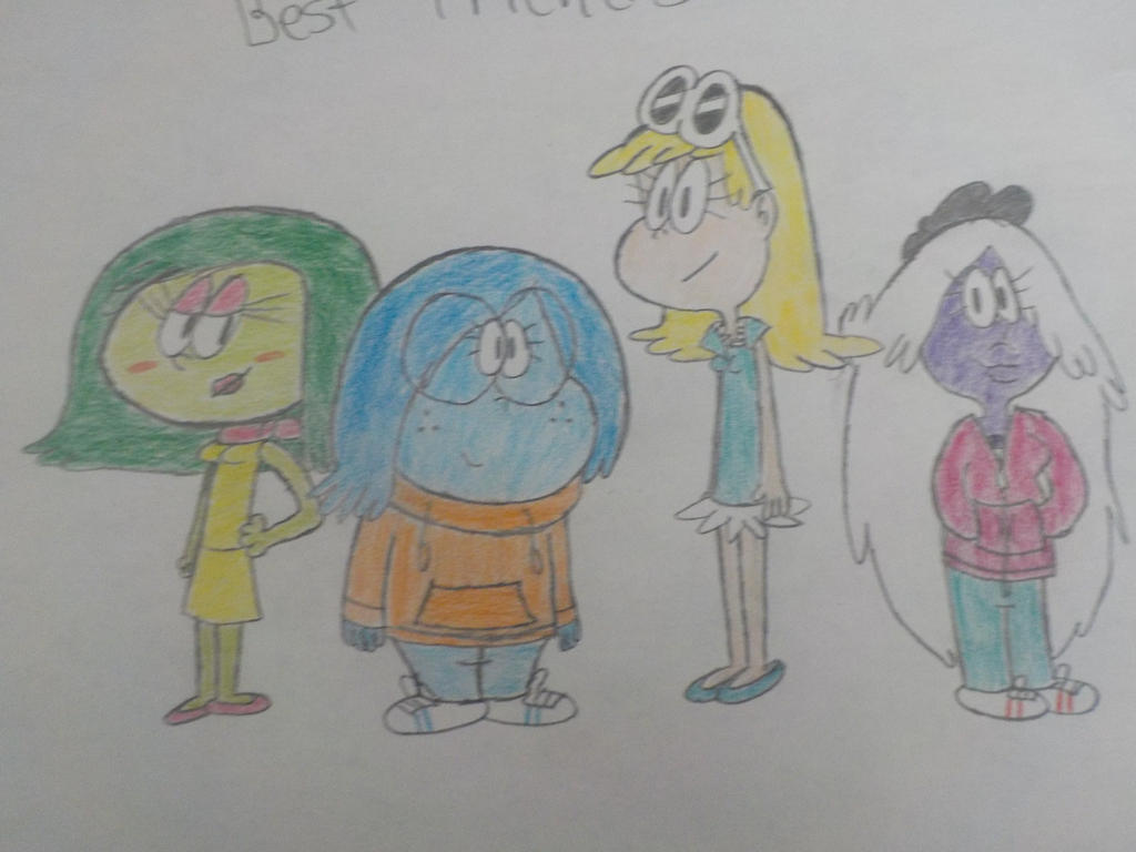 Sadness Best Friends The Loud House Design By Doraemonfan2016 On Deviantart