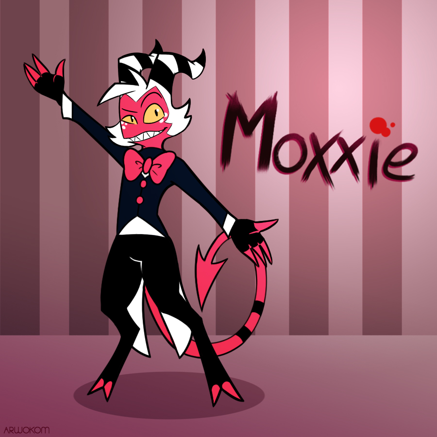 Moxxie Helluva Boss By Arwokom On Deviantart