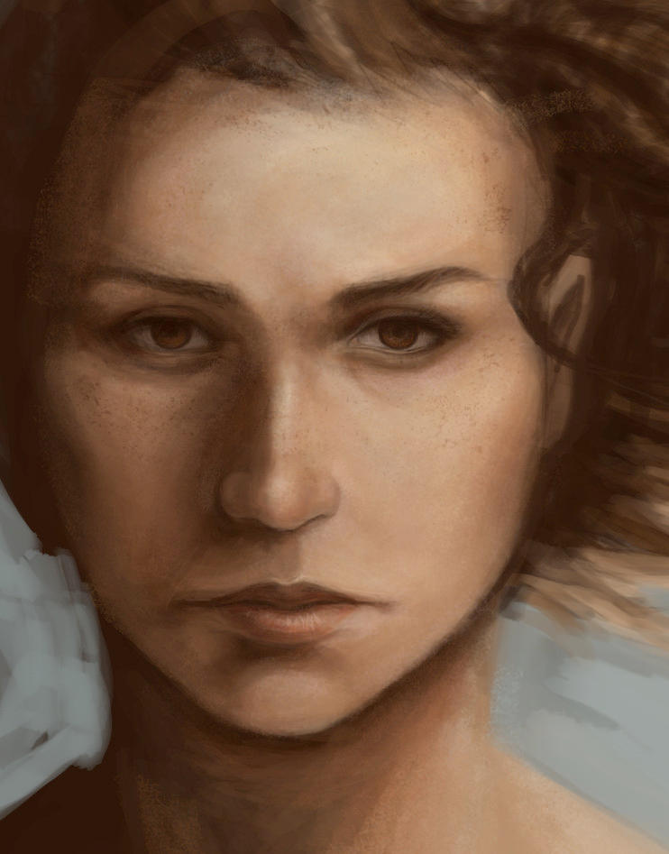 Portrait Wip By Dangerkitty6 On Deviantart