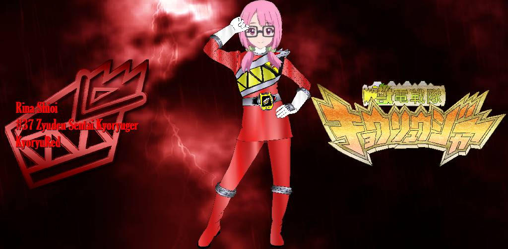 Rina Shioi As Kyoryured By Raatnysba On Deviantart