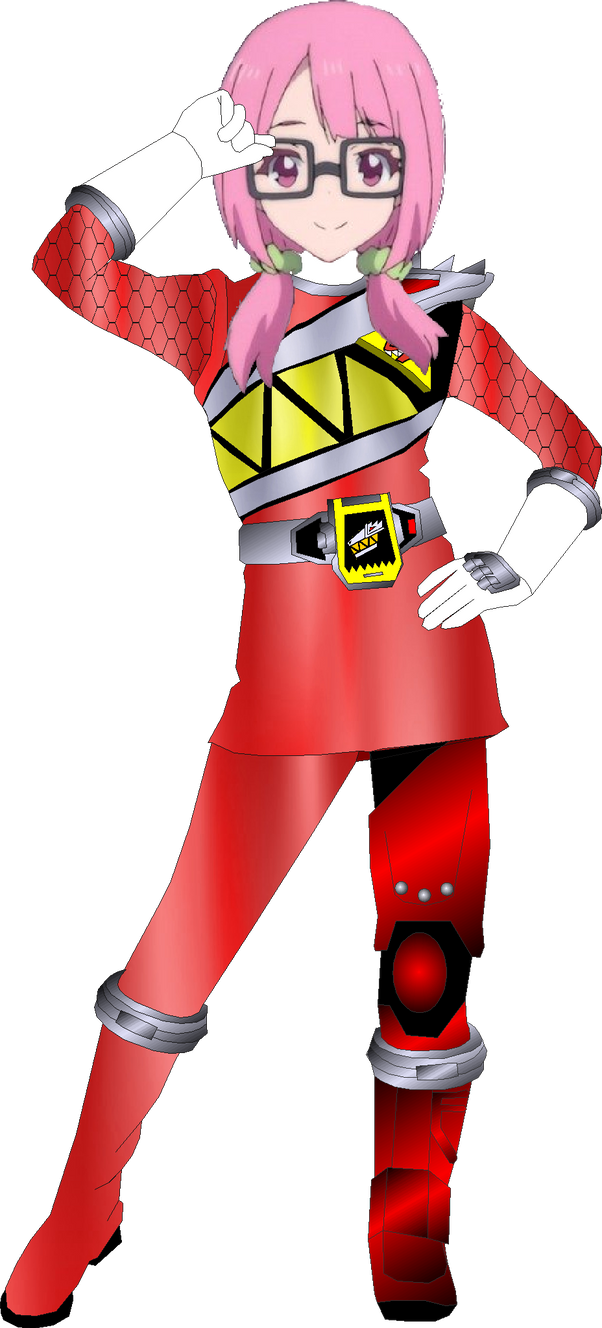 Rina Shioi As Kyoryured With Robotic Leg By Raatnysba On Deviantart